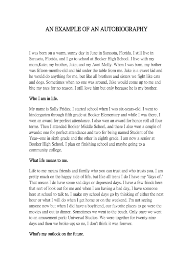 45 Biography Templates & Examples (Personal, Professional)