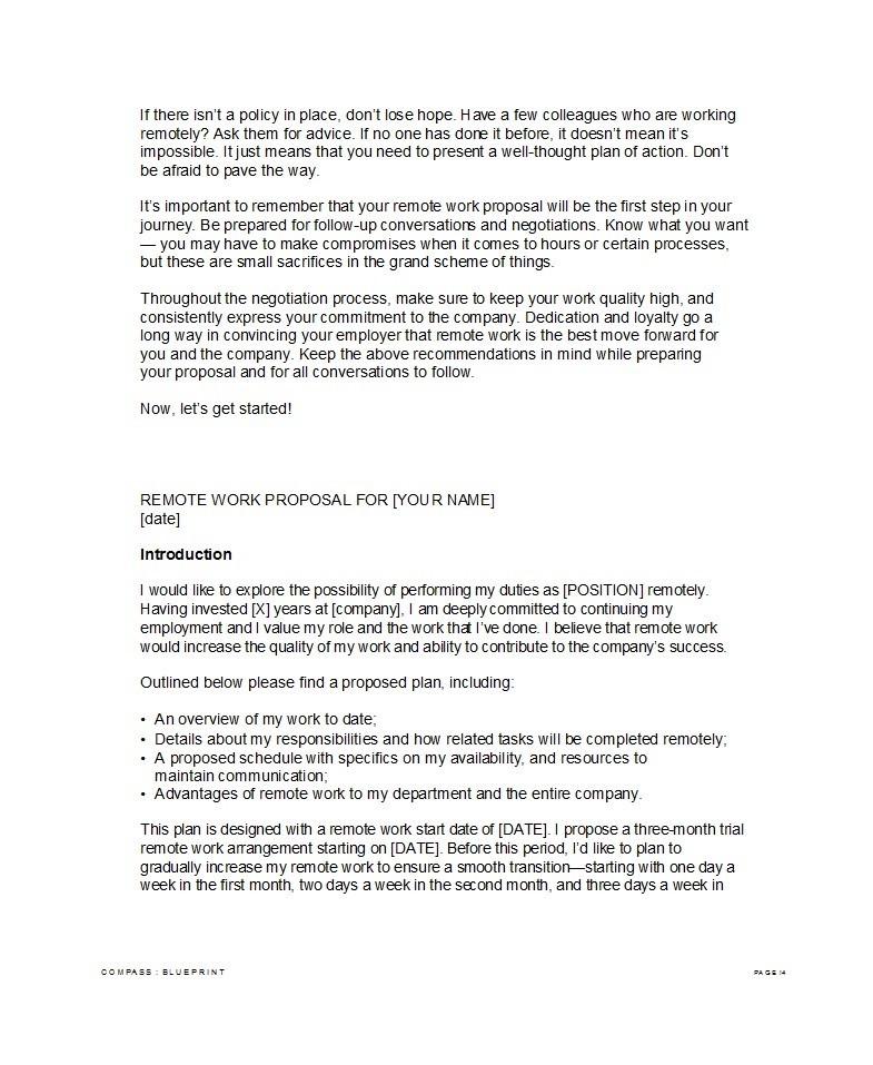 43 Best Job Proposal Templates (Free Download) ᐅ TemplateLab