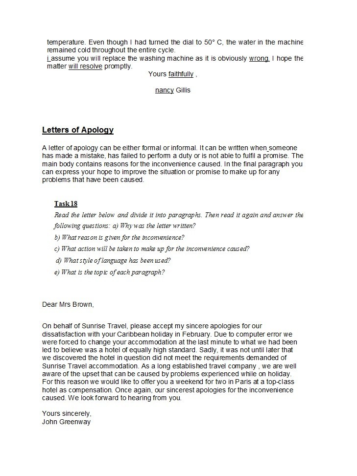 48 Useful Apology Letter Templates (& Sorry Letter Samples)