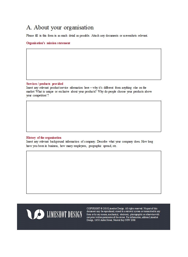 50 Useful Design Brief Templates (Free Creative Brief) ᐅ TemplateLab