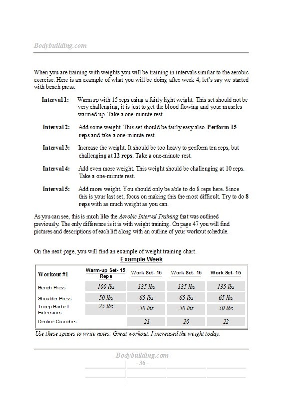 46 Printable Exercise Charts (100% Free) ᐅ TemplateLab