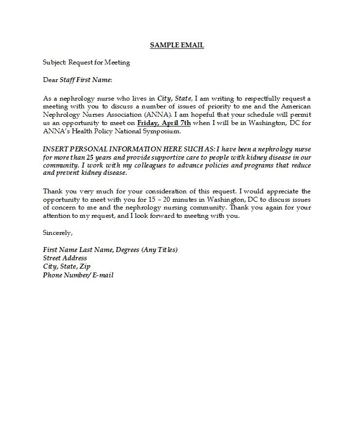 50 Great Meeting Request Email Samples 📧 ᐅ TemplateLab