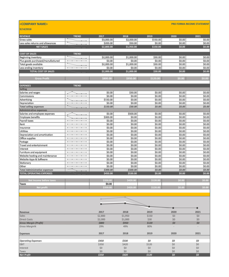 41 FREE Income Statement Templates & Examples - TemplateLab